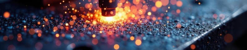 Gleaming Metal Surface, Grinder Marks Visible , Technology, Detail ...