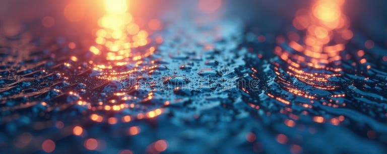 Gleaming Metallic Surface, Brushed Texture Highly Reflective, Cool ...