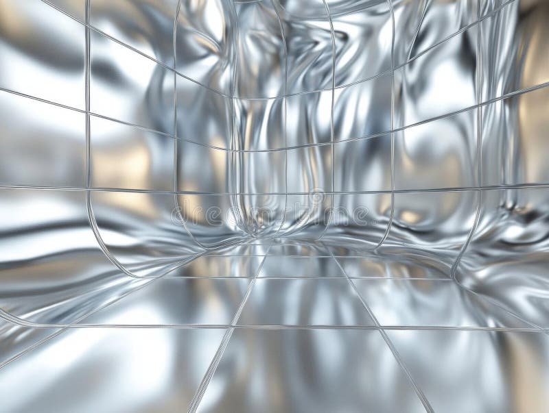 Gleaming Silver Elegance. Shiny and Reflective Surfaces with Metallic ... Gleaming Silver Elegance. Shiny and Reflective Surfaces with Metallic ...