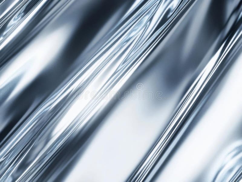 Gleaming Silver Symphony. a Captivating Display of Radiant Architecture ...