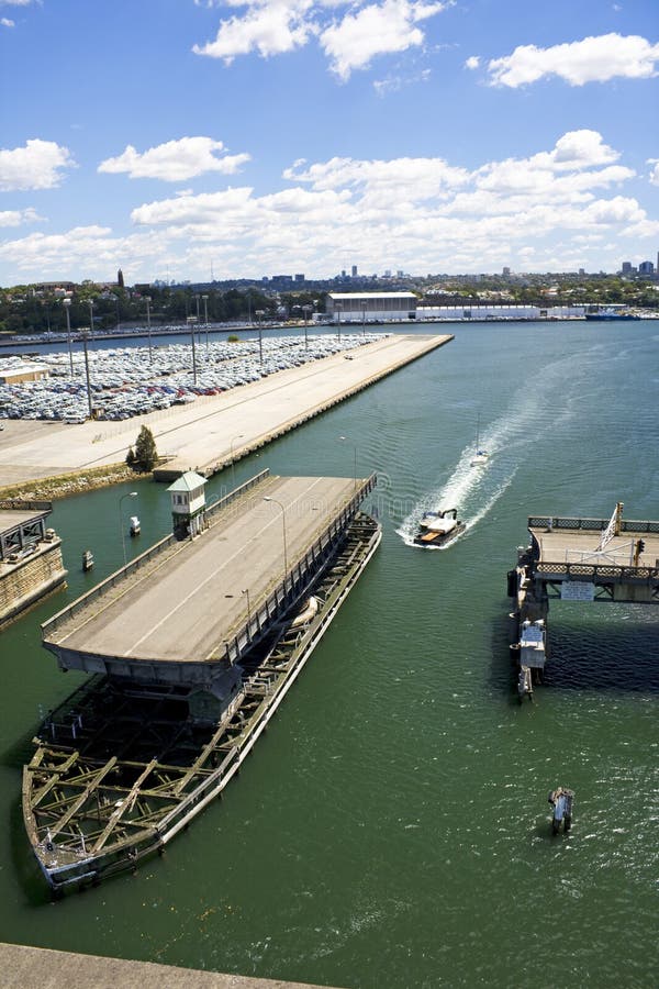 Glebe Island Bridge, Sydney Stock Image - Image of glebe, design: 7964343