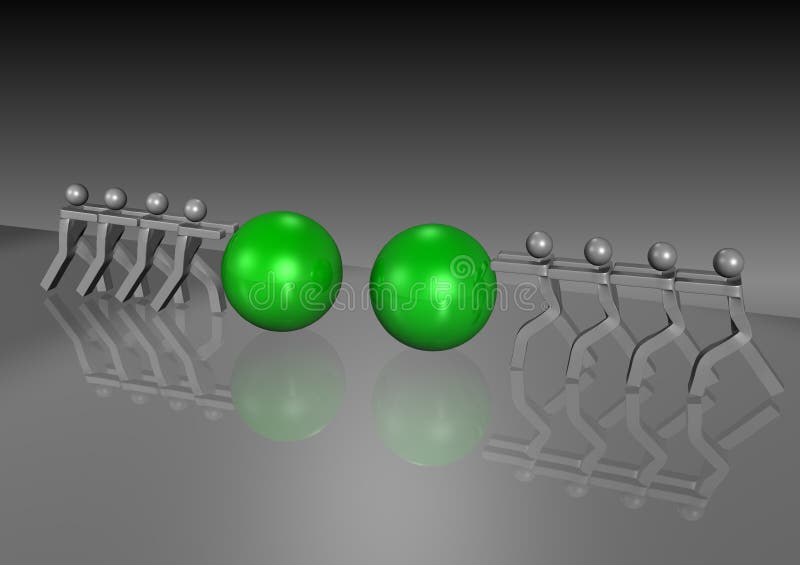 Gleiche Bedingungen stock abbildung. Illustration von handel - 12751518