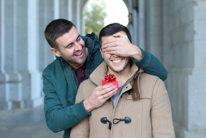 Gleichgeschlechtliche Lebende Paare Ein Romance Stockfoto - Bild von ...