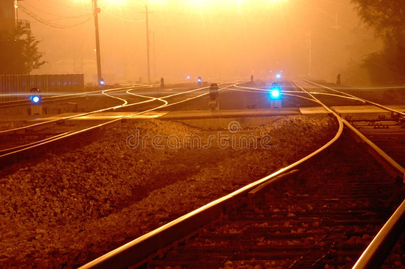 Eisenbahn stockfoto. Bild von verkehr, serie, eisen, endlos - 5408274