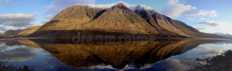Glen Etive stock image. Image of cold, loch, highlands - 4401529