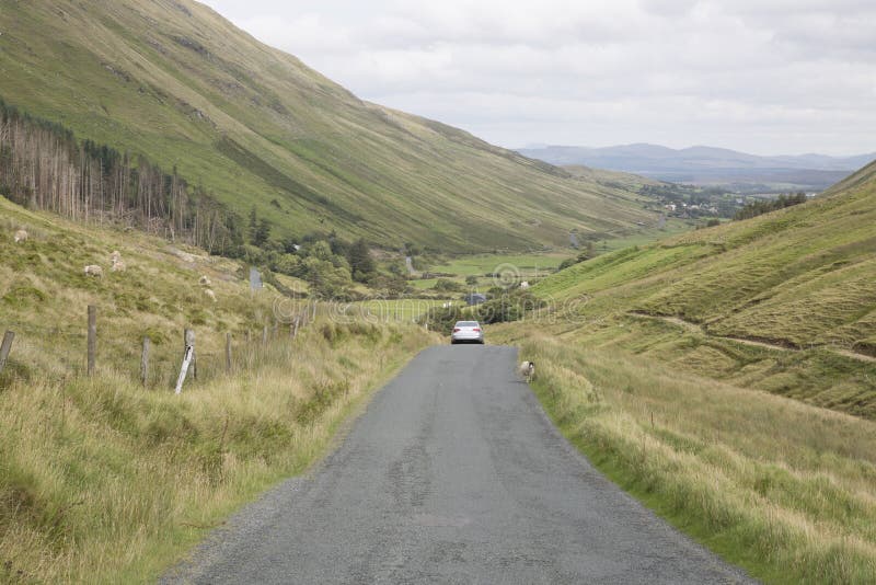 Glengesh Pass, Donegal, Ireland Stock Photo - Image of pass, ireland ...