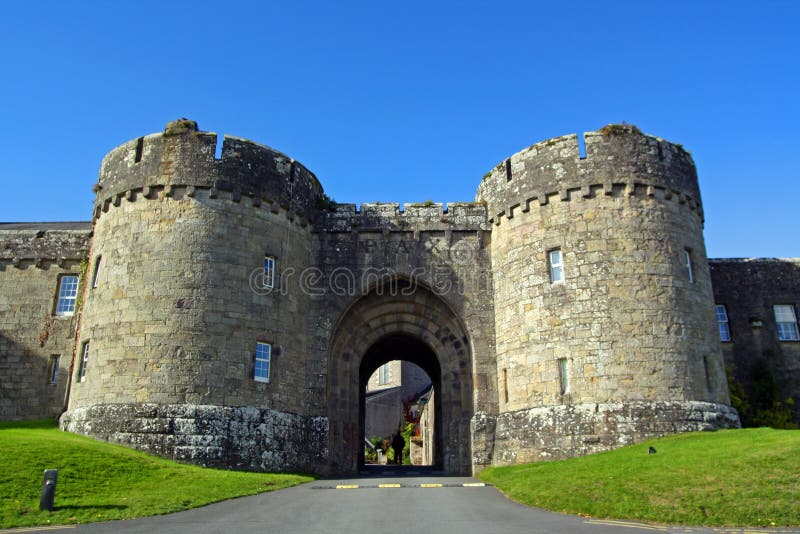 Glenstal Abbey Main Gates stock image. Image of limerick - 16308397
