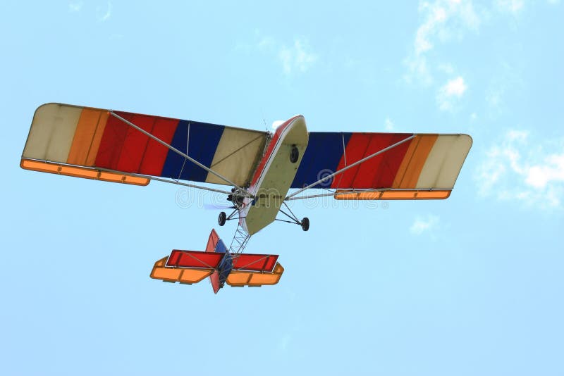 Grounded Glider stock image. Image of blue, glide, biplanes - 99929