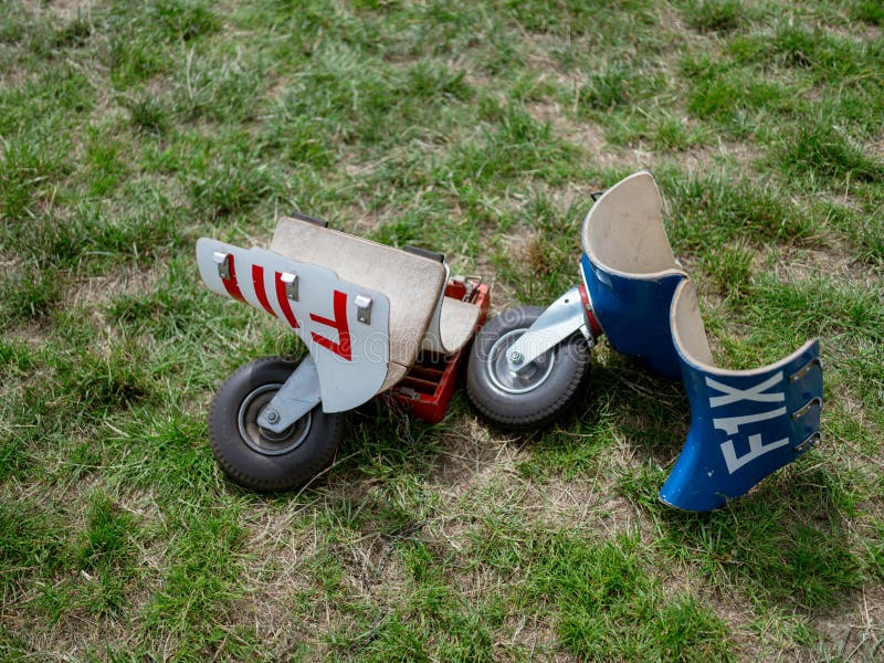 Glider Wing Components stock photo. Image of assembly - 393881856