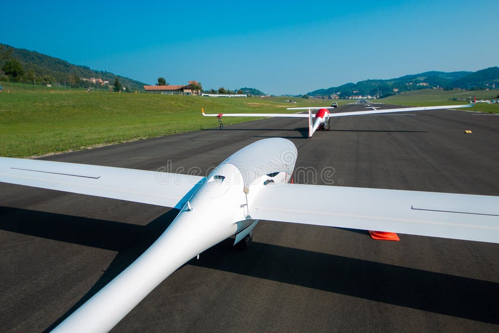 Glider World Flight Championships Italy Tree Stock Photo - Image of ...