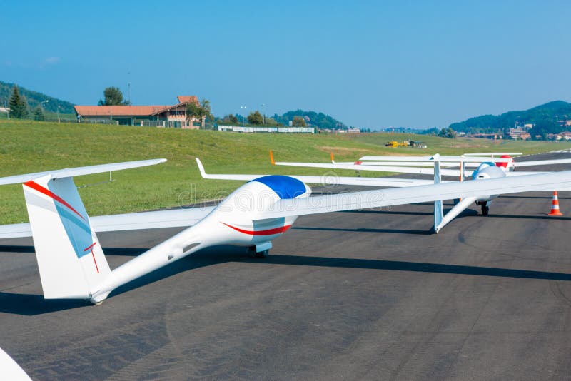 Glider World Flight Championships Italy Tree Stock Photo - Image of ...