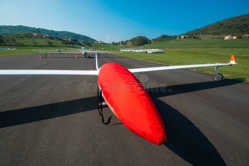 Glider World Flight Championships Italy Tree Stock Photo - Image of ...