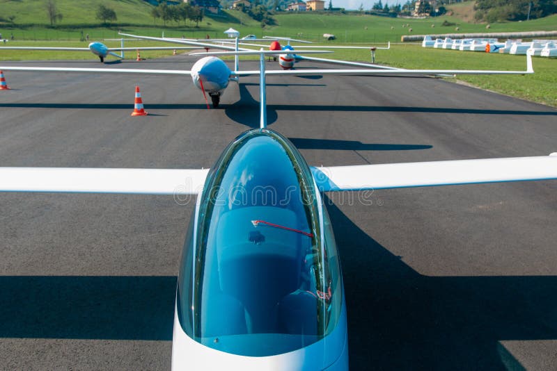 Glider World Flight Championships Italy Tree Stock Photo - Image of ...