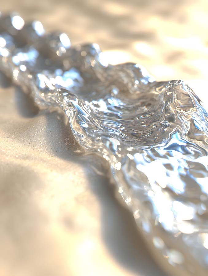 Gliding Water Stream Gentle Ripples Stock Photos - Free & Royalty-Free ...