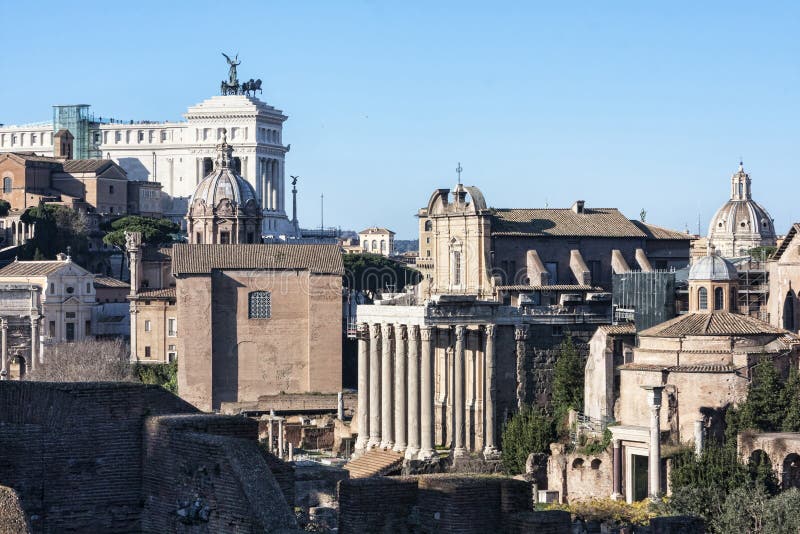 A Glimpse of Ancient Rome with Its Churches, Monuments and Ancient ...