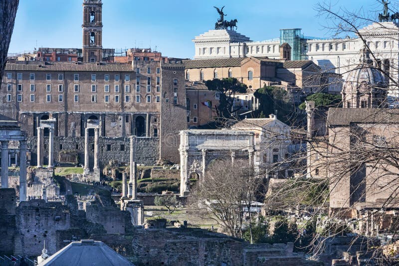 A Glimpse of Ancient Rome with Its Churches, Monuments and Ancient ...