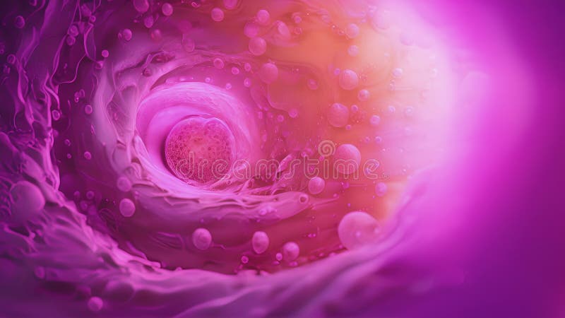 A Glimpse into the Developing Embryo Inside the Ovum Showing a of Cells ...