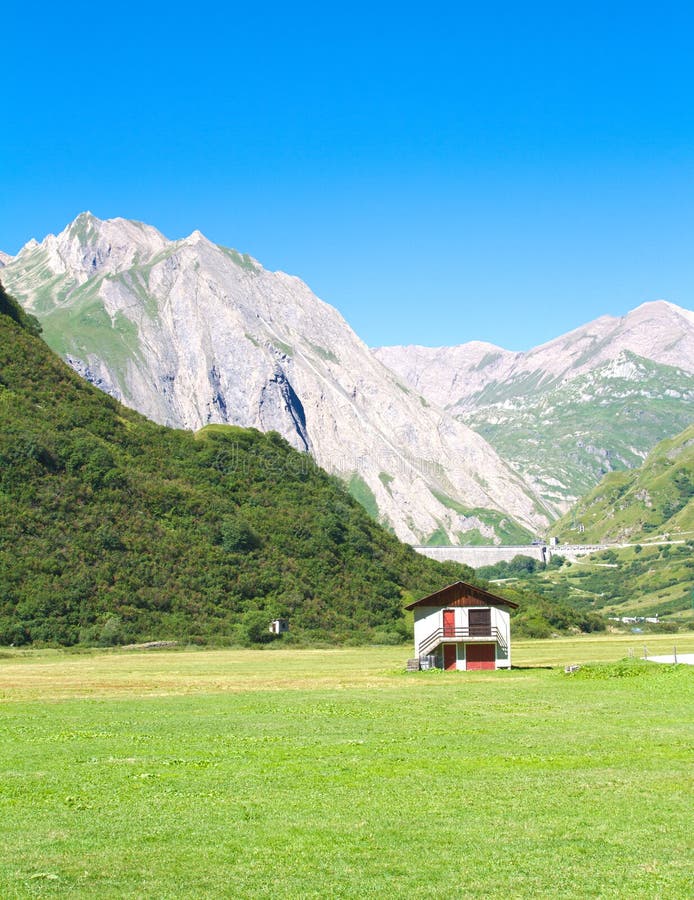 Glimpse of formazza valley stock image. Image of artificial - 33279199