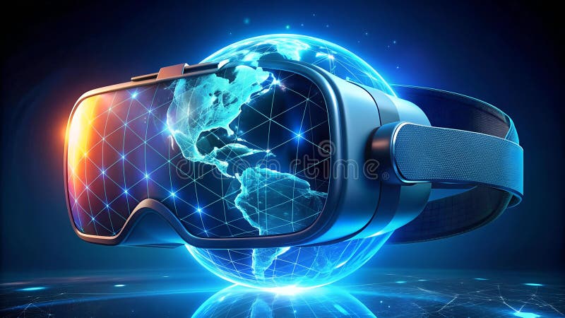 A Glimpse into the Future of Gaming a VR Headset and Its Holographic ...