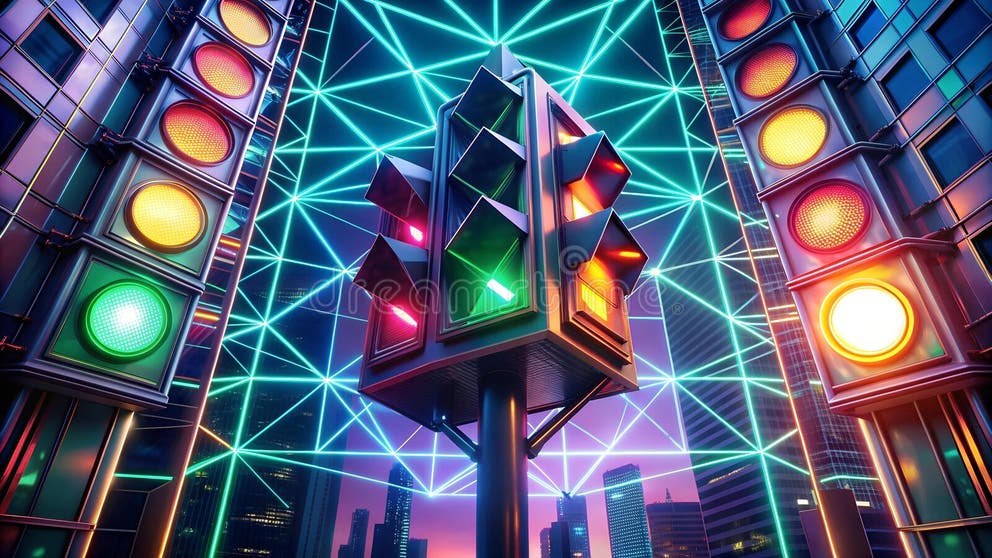 A Glimpse into the Future the Intersection As a Dynamic Illuminated ...