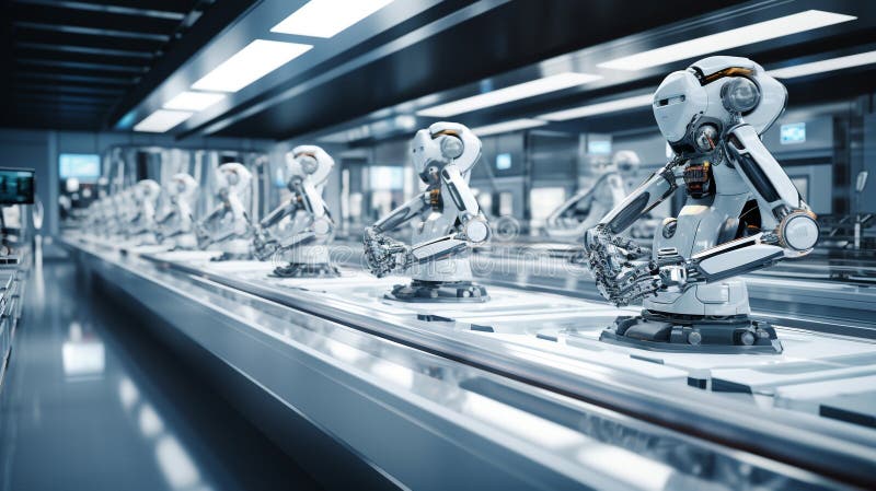 Humanoid Manufacturing Stock Illustrations – 2,111 Humanoid ...