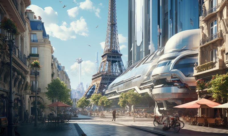 A Glimpse into the Future of Paris, Where Innovative Buildings Dotted ...