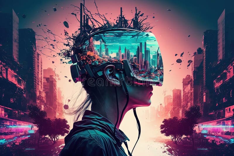 A Glimpse into the Future of Technology and Consciousness, this Image ...