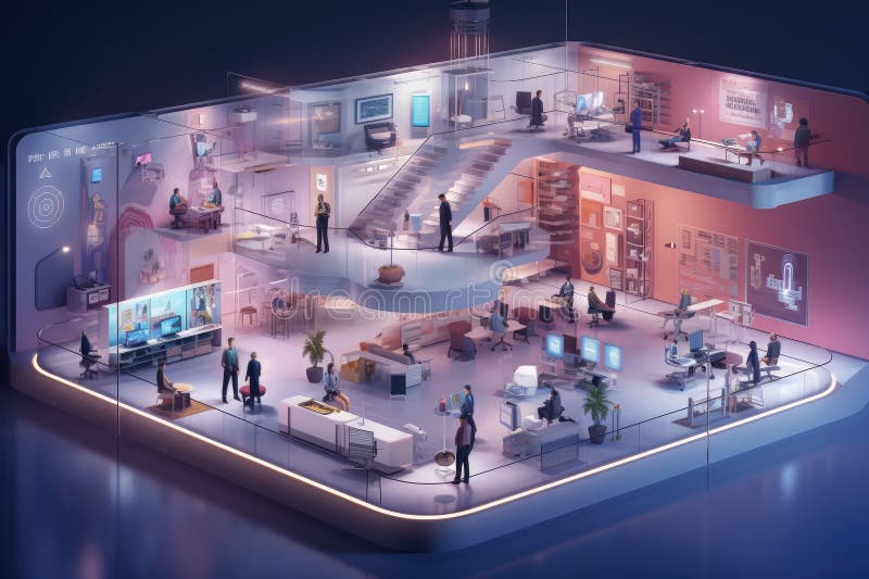 Glimpse into the Future Works, People Working Like Futuristic World ...