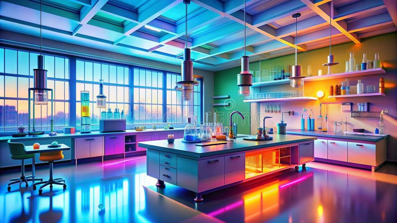 A Glimpse into the Heart of Scientific Discovery a Laboratory Rendered ...