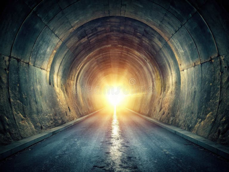 A Glimpse of Hope Emerging from the Darkness into a Brighter Future a ...