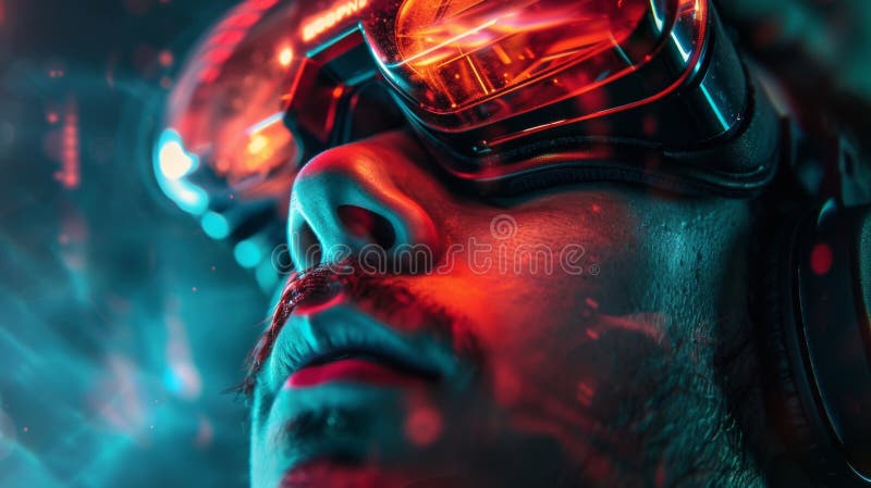 A Glimpse of the Intense Concentration on a Players Face As they ...