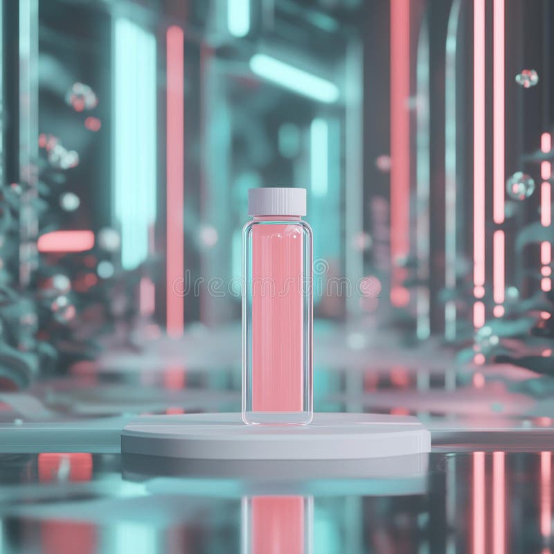 Innovative Pharmaceutical Production Modern Laboratory Digital Art ...