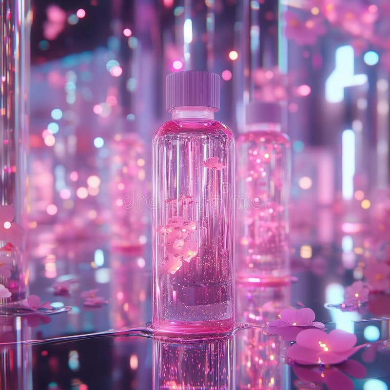 Innovative Pharmaceutical Production Modern Laboratory Digital Art ...