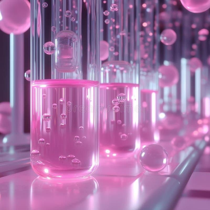 Innovative Pharmaceutical Production Modern Laboratory Digital Art ...