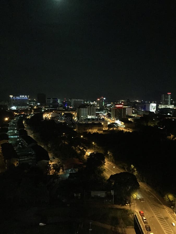 A Glimpse of Night Time stock photo. Image of ipoh, time - 191653658