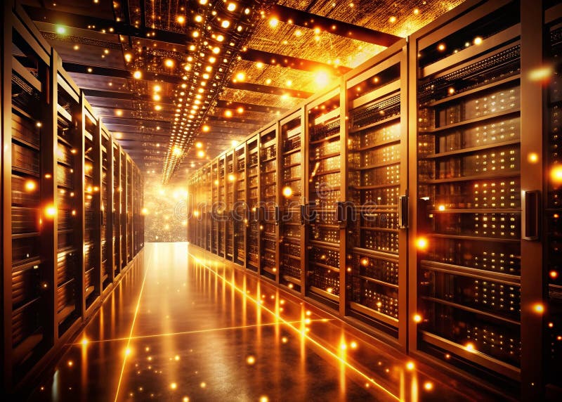 A Glimpse into the Past Vintage Server Room a Retrospective on Early ...