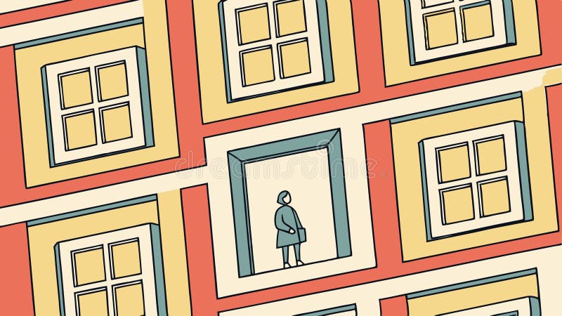 Glimpse into Possibility, Framed Perspective, Architectural Insight ...