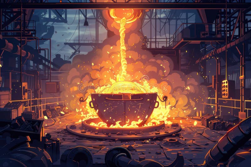 A Glimpse into the Production of a Large Pot. Ideal for Industrial ...