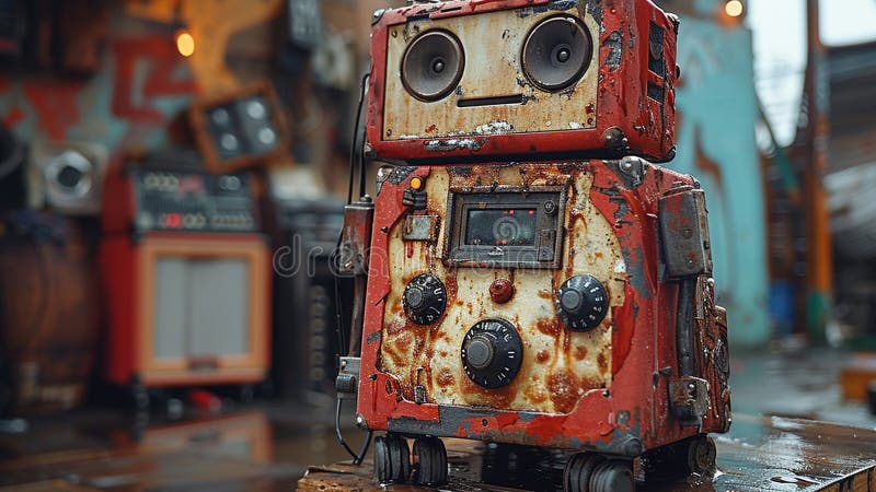 A Glimpse into a Rustic Robotic World: the Charm of Antiquated ...