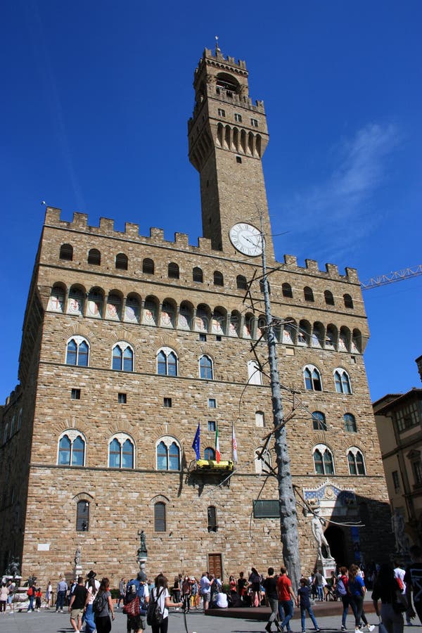 Glimpses of Piazza Della Signoria in Florence Editorial Photography ...