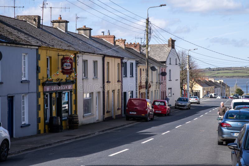 Glin Village in County Limerick,Ireland,March 18,2022 Editorial Stock ...