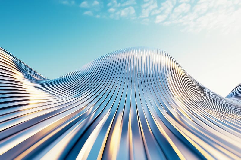 Glinting Surfaces of a Solar Panel Absorb Sunlight, Showcasing Modern ...