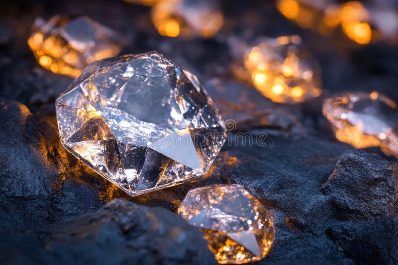 Glistening Diamonds Rough Surface Stock Photos - Free & Royalty-Free ...