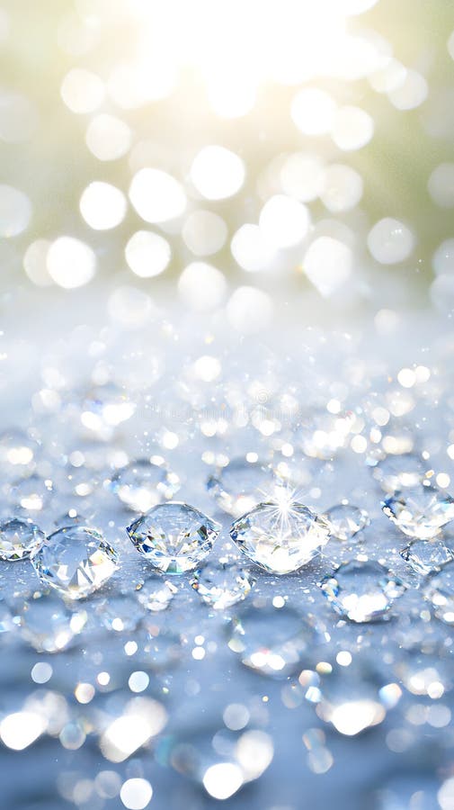 Glistening Droplets on a Soft Surface Stock Illustration - Illustration ...