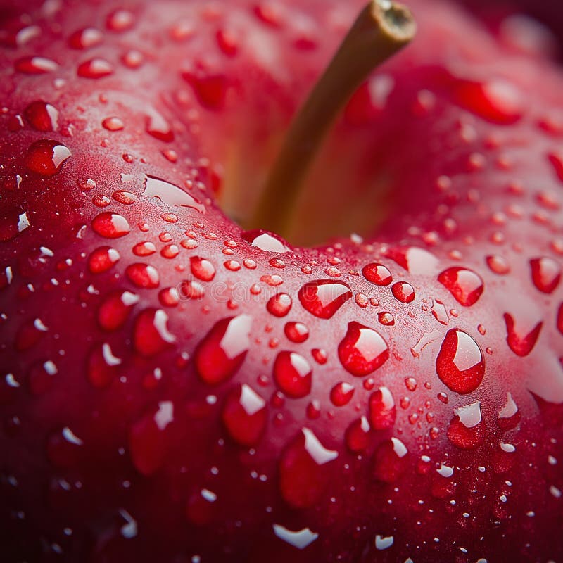 Ruby Red Apple stock illustration. Illustration of diet - 358898333