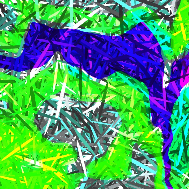 Glitch Abstract Background stock vector. Illustration of glitch - 93746301