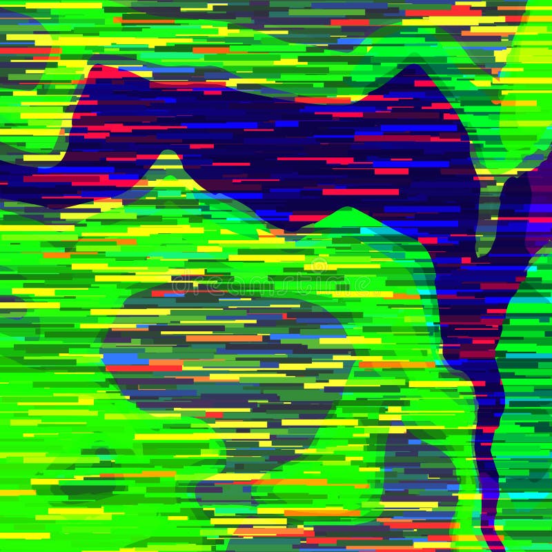 Glitch Abstract Background stock vector. Illustration of glitch - 93746301