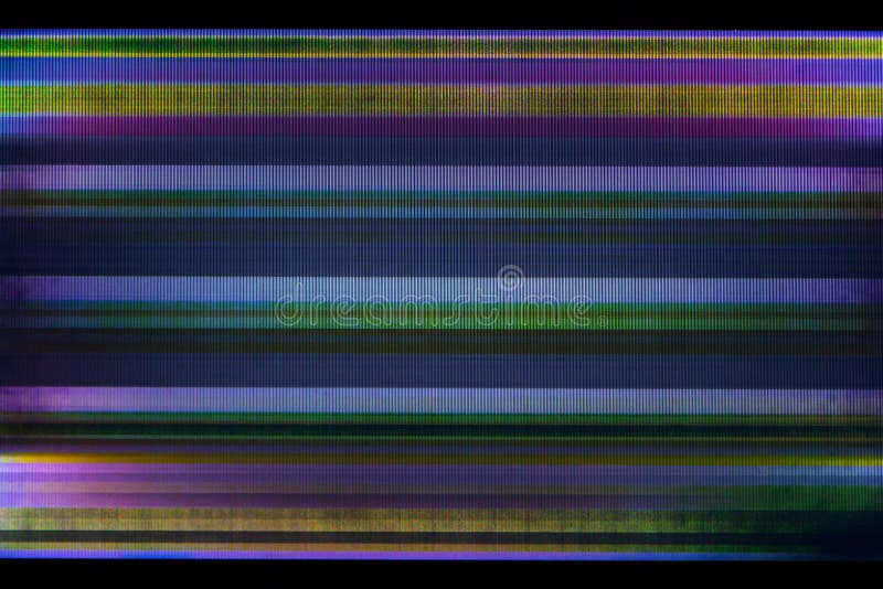 Glitch Background of Broken LCD Display Stock Image - Image of digital ...