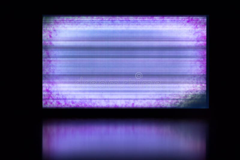 Glitch Screen Effect of Broken LCD Display Stock Photo - Image of ...