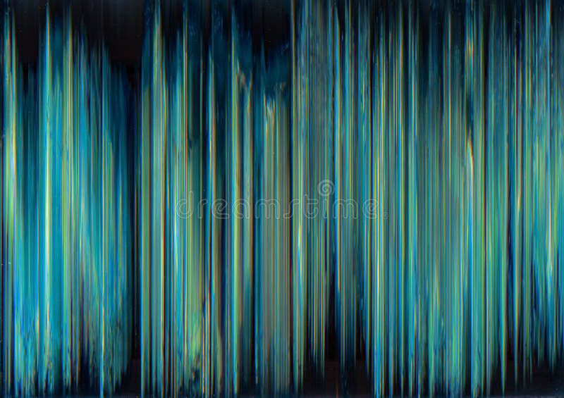 Glitch Background Digital Distortion Blue Noise Stock Photo - Image of ...